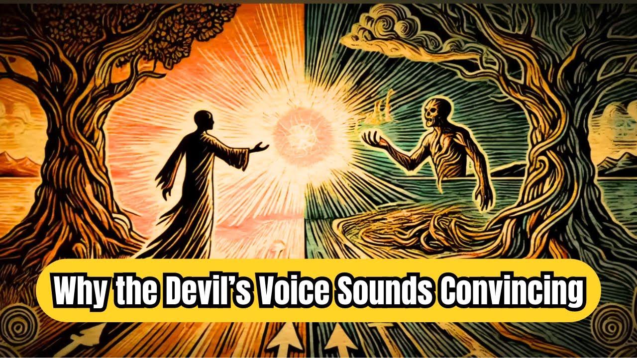 Why the devils voice sounds more logical than the sound of god - YouTube