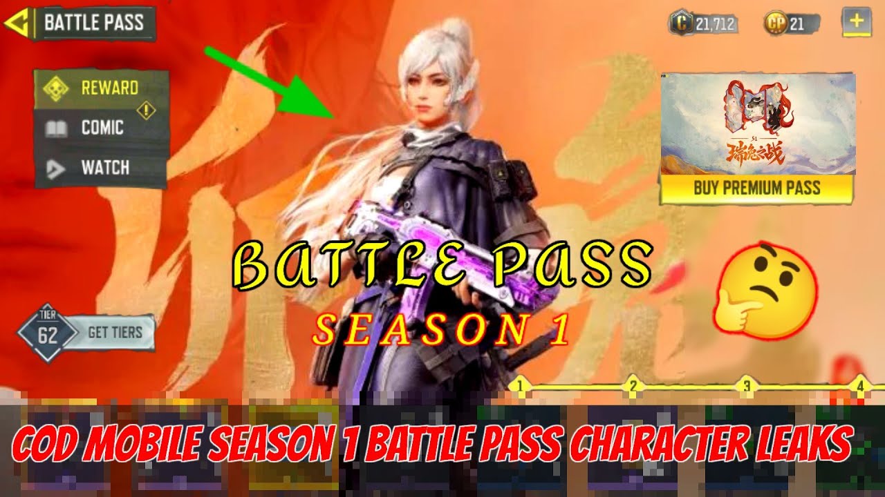 Cod mobile season 1 battle pass leaks | season 1 codm huge leaks 2023 ...