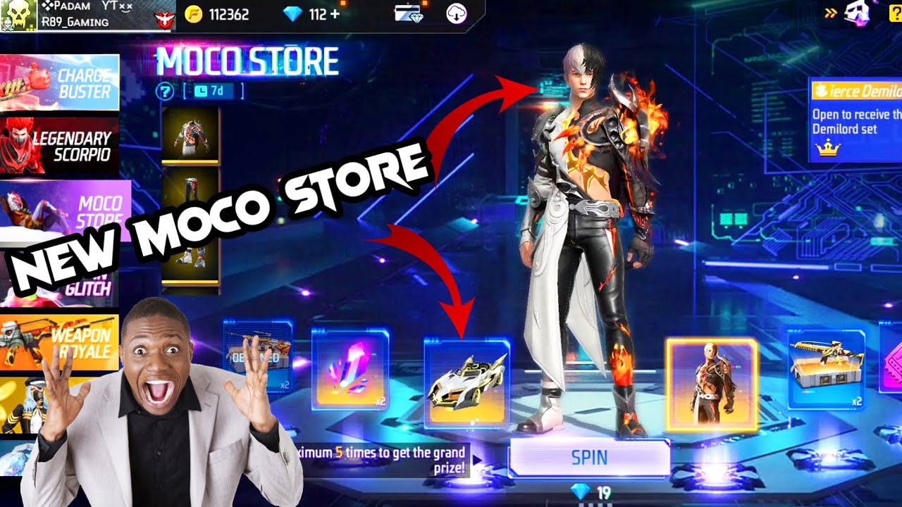 New Moco Store Event In Free Fire 🔥 Free Fire New Event || Garena Free ...