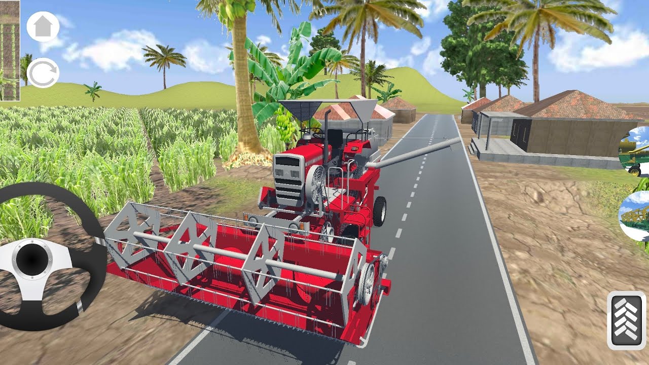 Massey farmers harvester machine | harvester machine farmers tractor ...