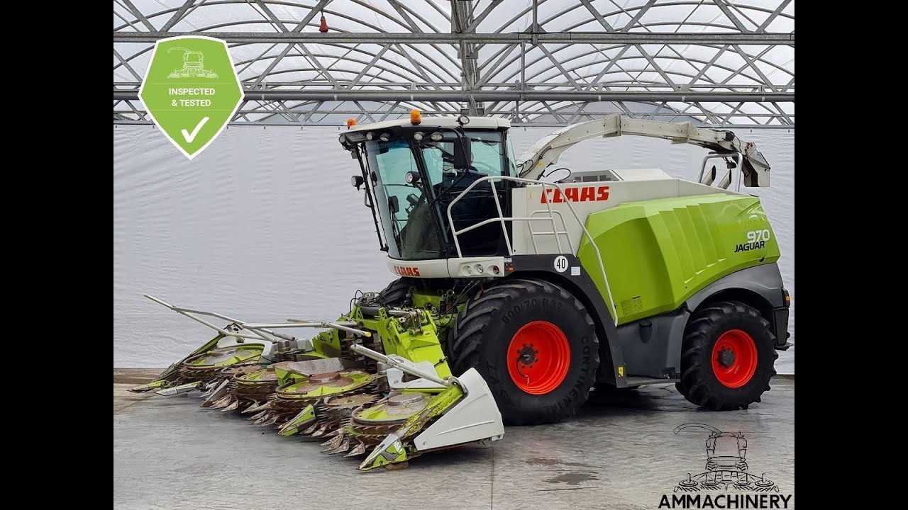 Claas Jaguar 970 for sale @ A&M Machinery - YouTube