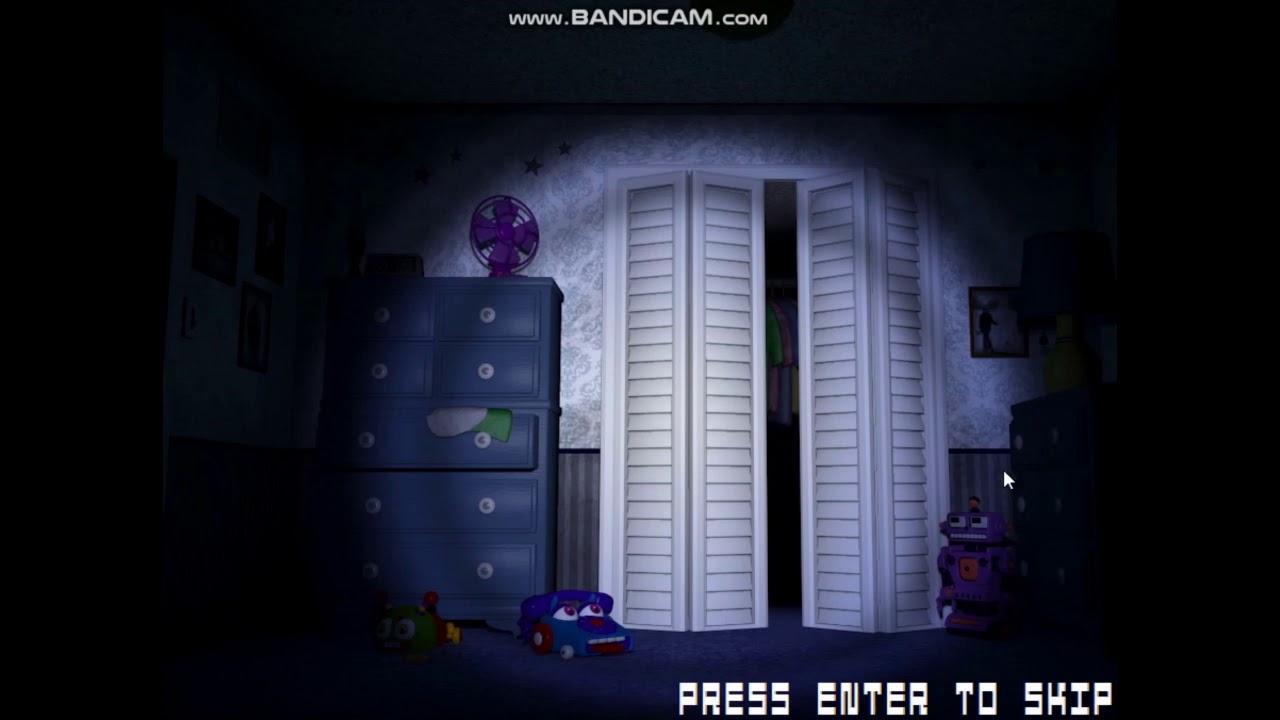 One Night At Springtrap 4 Menu Minigame - YouTube