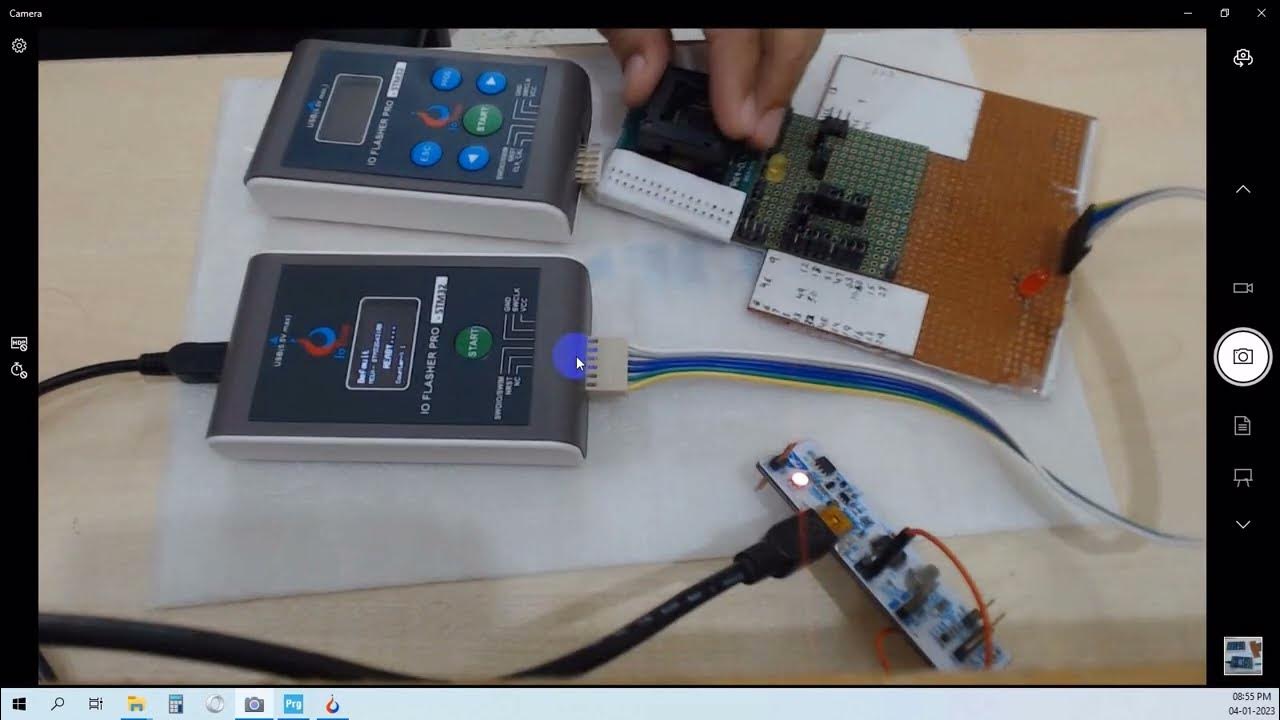 How to use IO-Flasher PRO-STM32 and IO-Flasher PRO PLUS-STM32 ? - YouTube