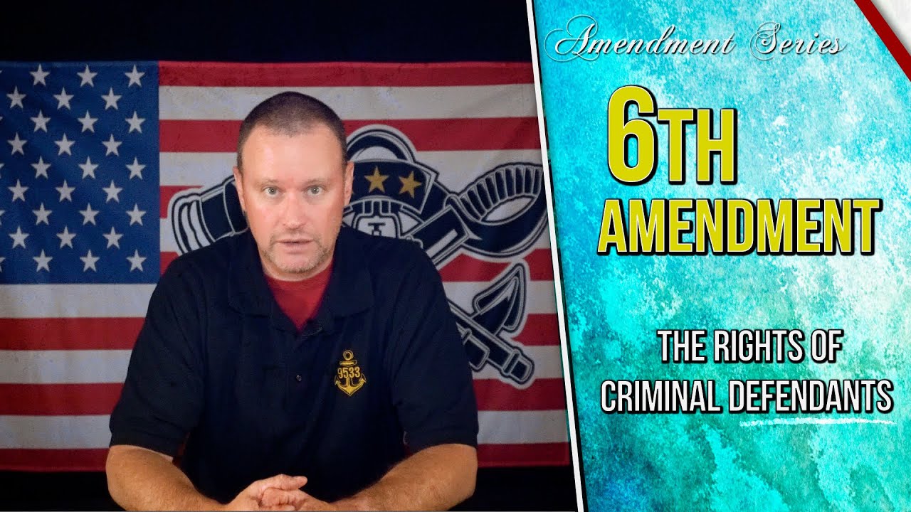 6th Amendment, You Have the RIGHT to Defend Yourself - YouTube