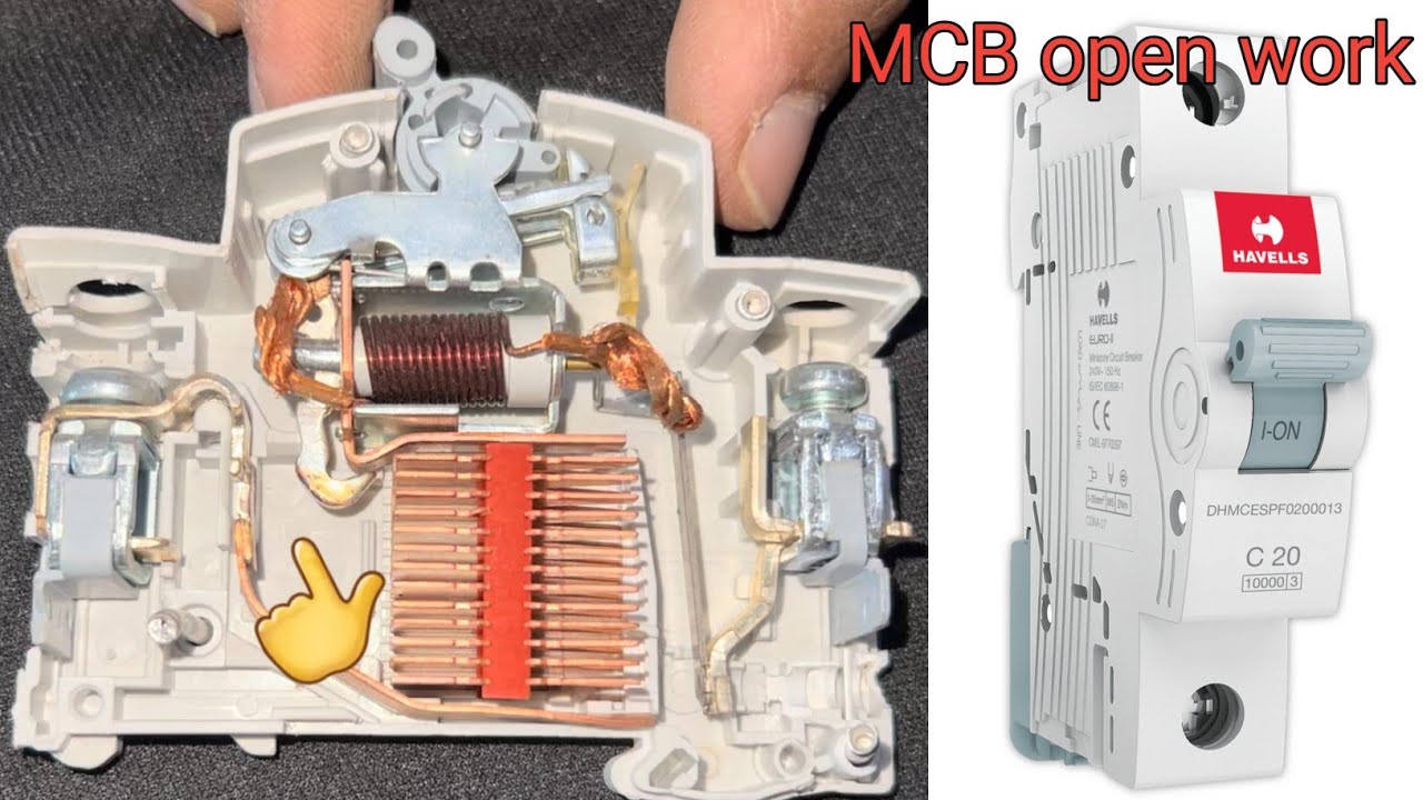 MCB c type 6 Amp test load - YouTube