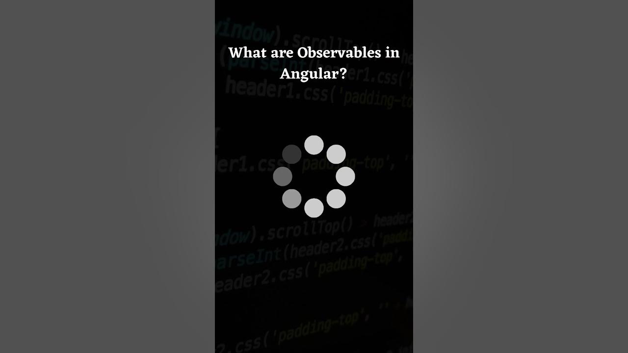 Question: What are Observables in Angular? - YouTube