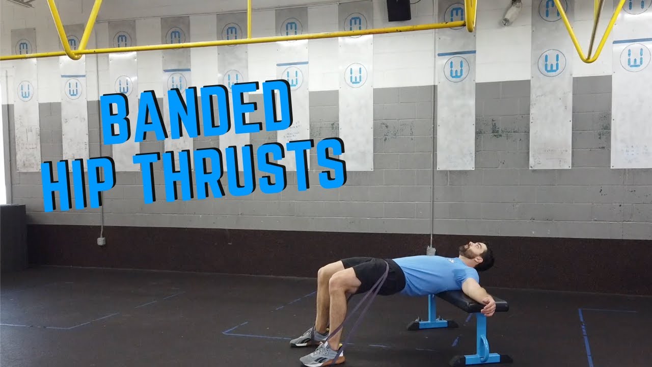 Banded Hip Thrusts - YouTube