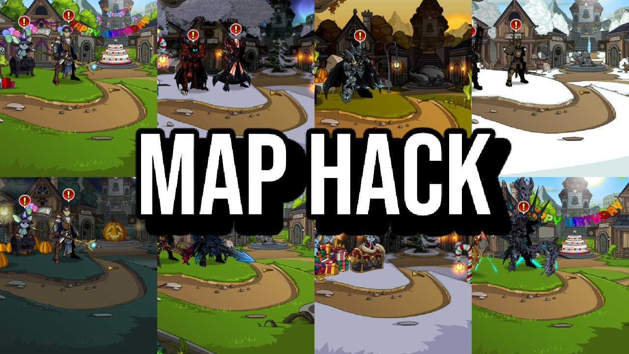 AQW Map Hack - YouTube