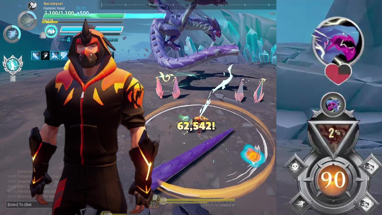 AGARUS AXE TEMPEST SOLO DAUNTLESS SHOCK HEROIC ESCALATION STORMRIDER ...