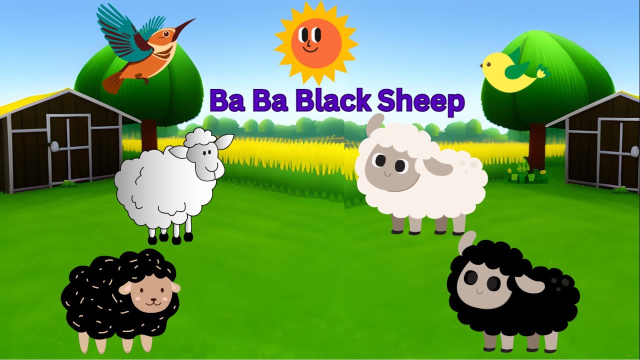 Ba Ba Black sheep, Nursery Rhymes for Kids sung by Kids - YouTube