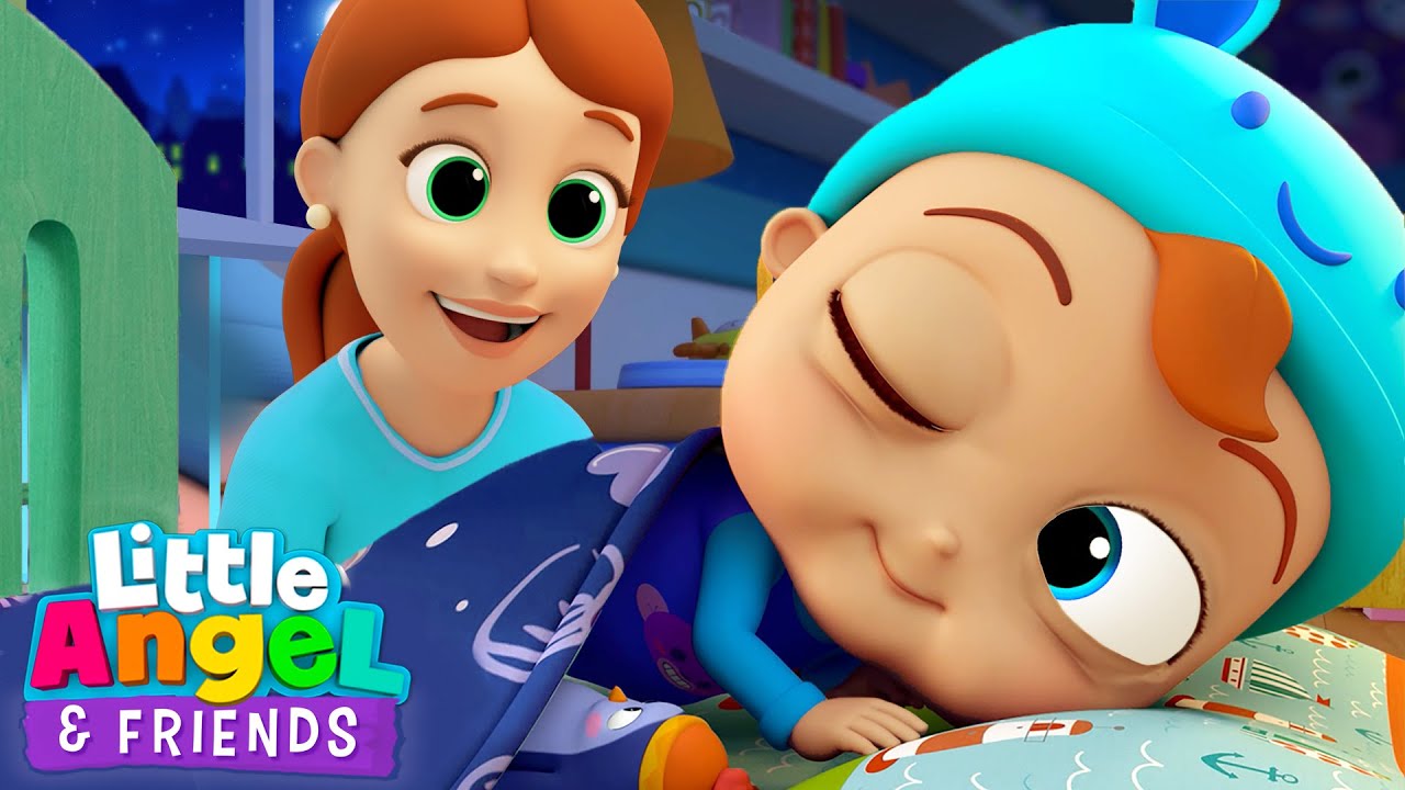Yes Yes Baby Go To Sleep | Little Angel And Friends Kid Songs - YouTube