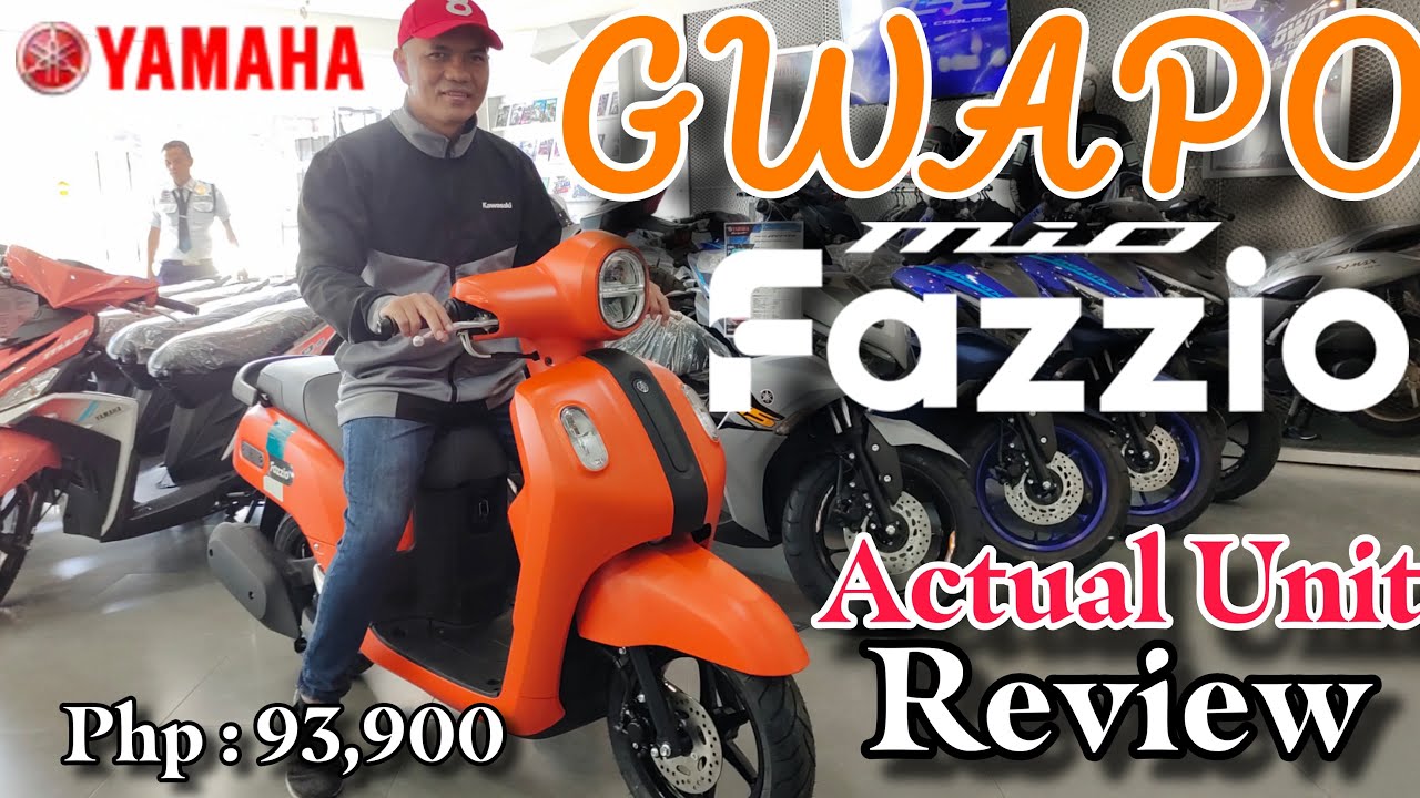 2023 Yamaha Fazzio 125 -Matte Orange New Price Increase- at Installment ...