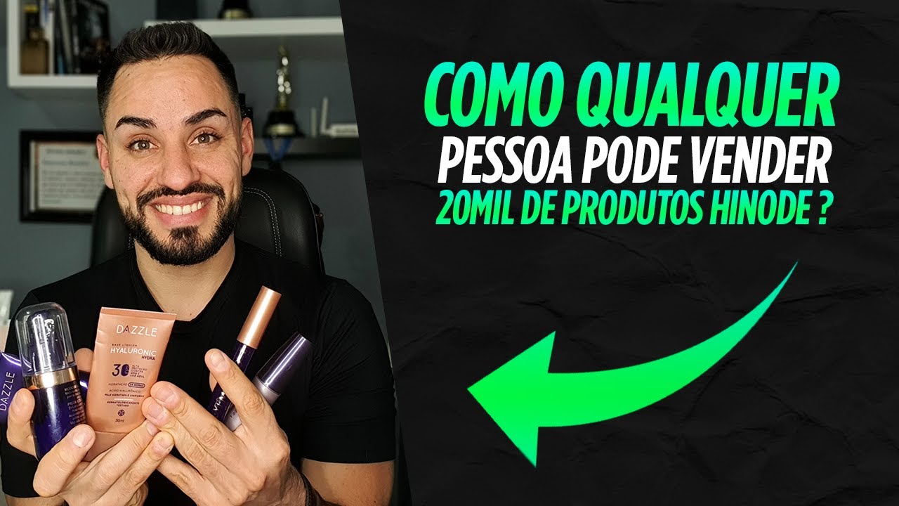 NESSE VÍDEO COMO QUALQUER PESSOA PODE VENDER 20MIL DE PRODUTOS HINODE ...