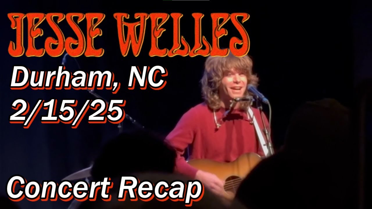 Jesse Welles is an UNREAL Concert Experience - YouTube