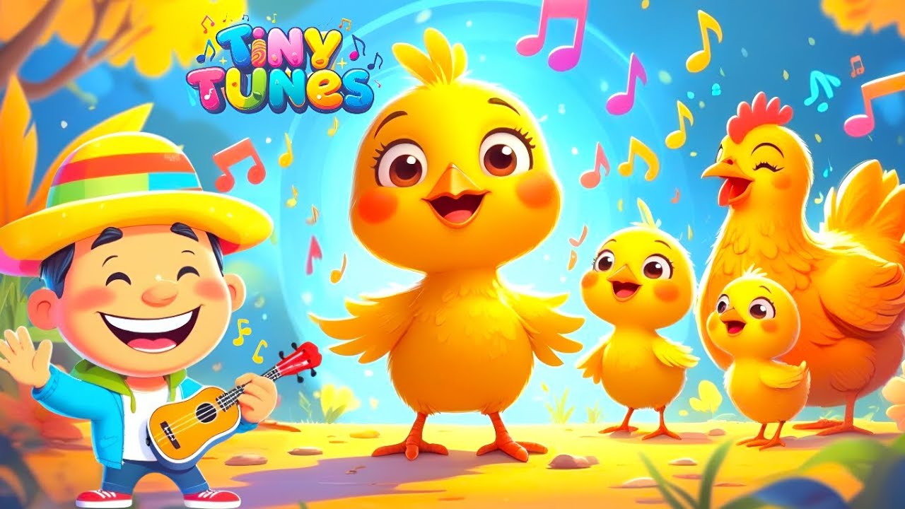 Pío Pío Pío – Pollito Tito🐥| Canciones para niños divertidas TinyTunes🎶 ...