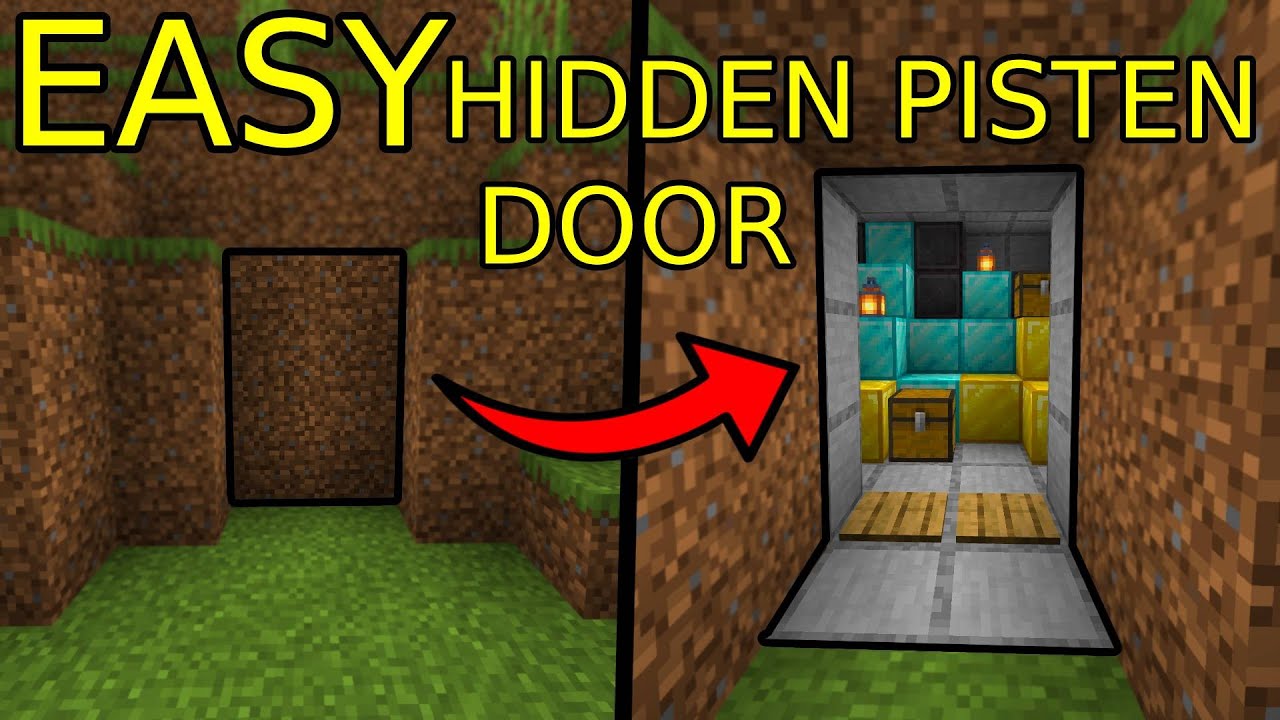 SIMPLE 3x2 Hidden Piston Door Tutorial - YouTube