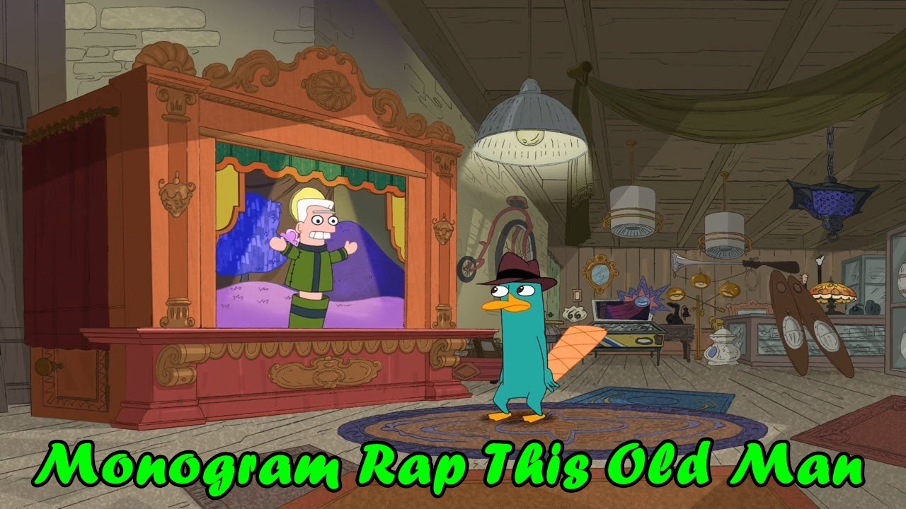 Phineas and Ferb song - Monogram Rap This Old Man - YouTube