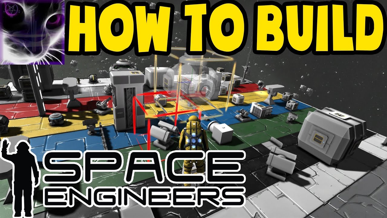 HOW TO BUILD & BASE TOUR - Space Engineers - YouTube