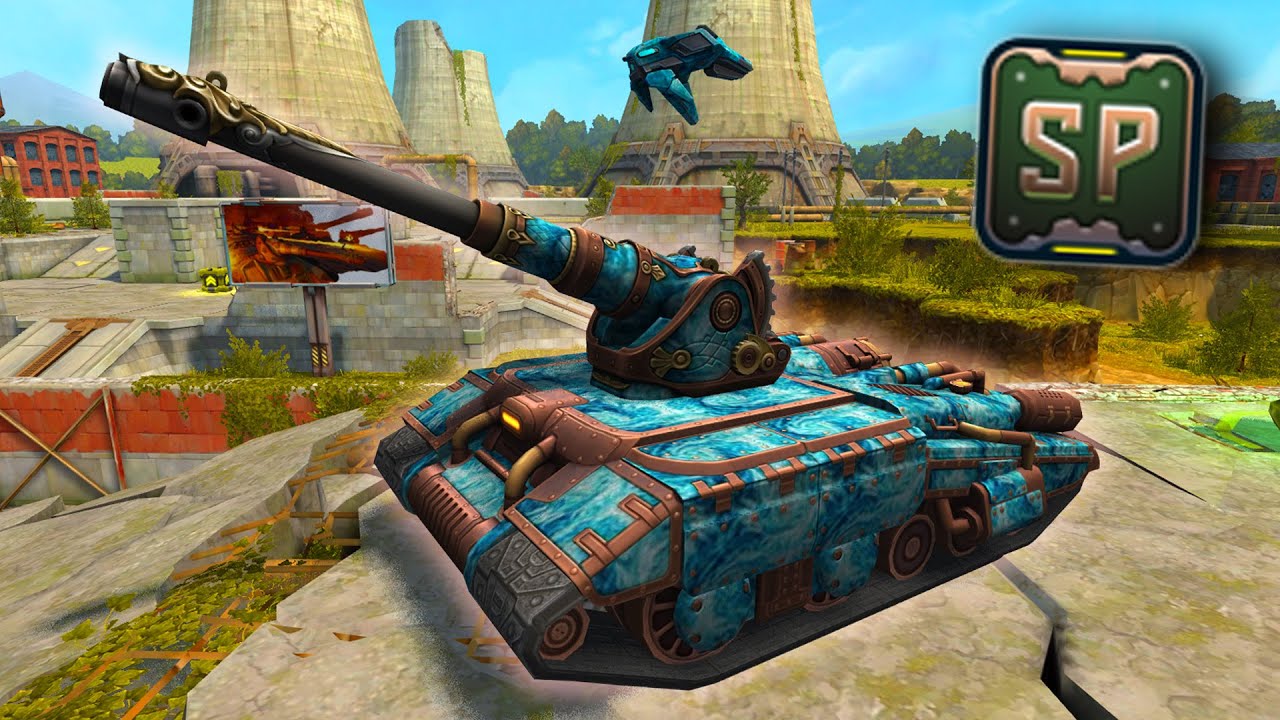 The *NEW* Steampunk Skin is UNBELIEVABLE in Tanki Online - YouTube