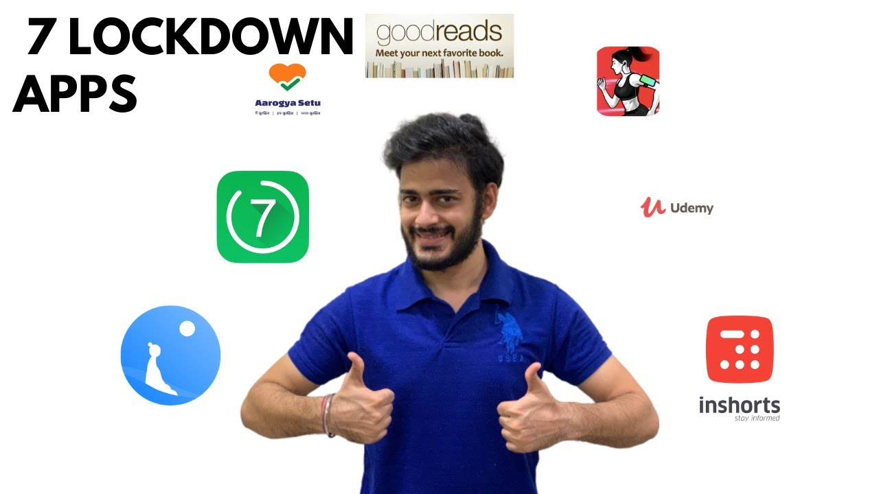 7 BEST LOCKDOWN APPS | BEST APPS FOR WORK FROM HOME AND LEARNING - YouTube