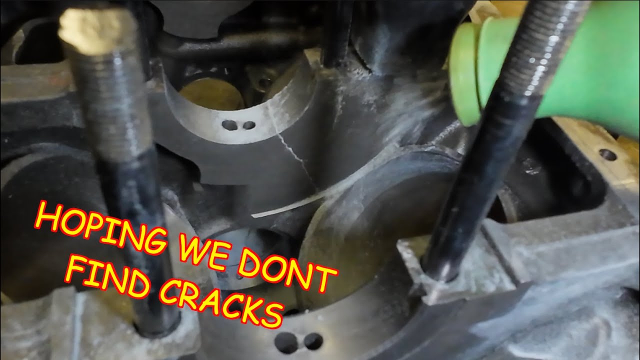 Petes 302 to 347 Pre Machine Shop Block Prep - YouTube