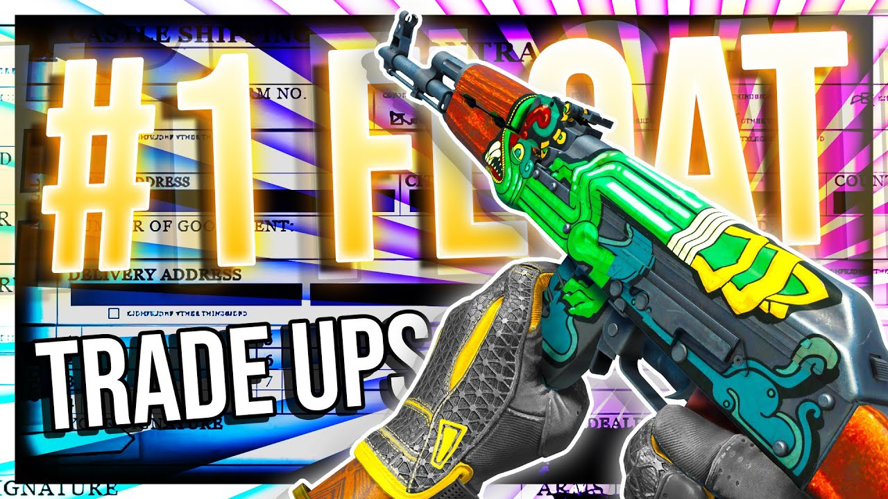TRADING UP TO #1 FLOAT SKINS (WE MADE HISTORY) - YouTube
