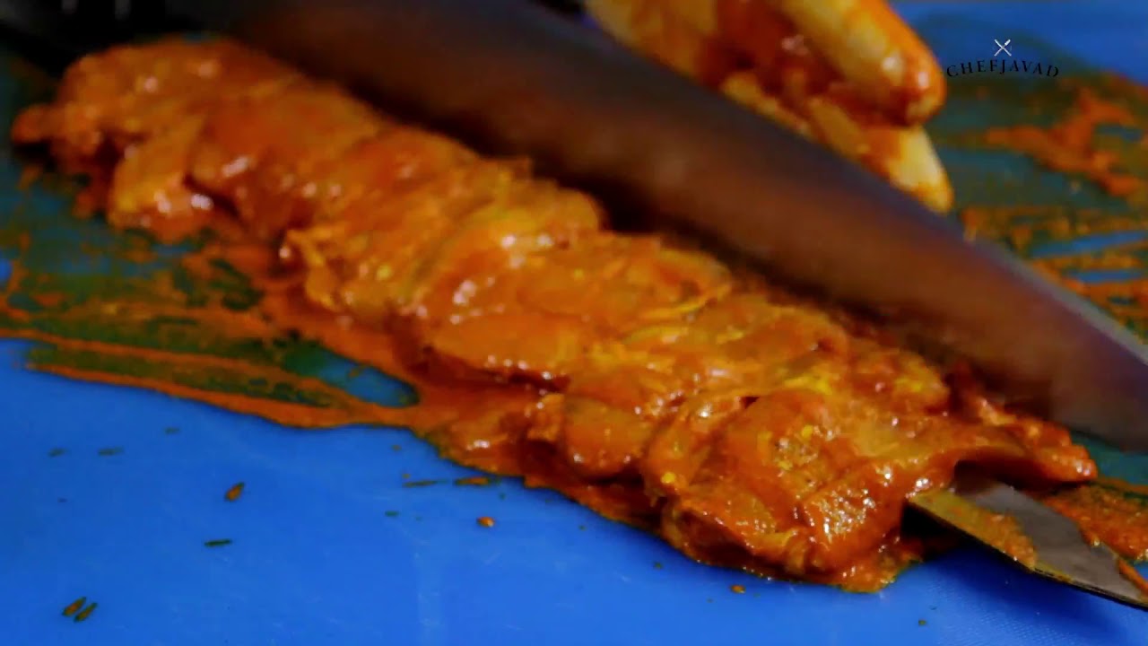Chicken Bandari (Spicy Chicken Kebab) by Chef Javad - YouTube
