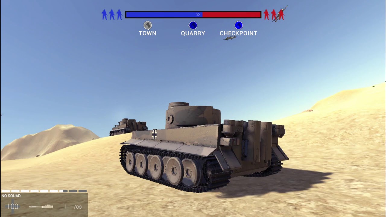 TIGER 1 in ravenfield (mod) - YouTube