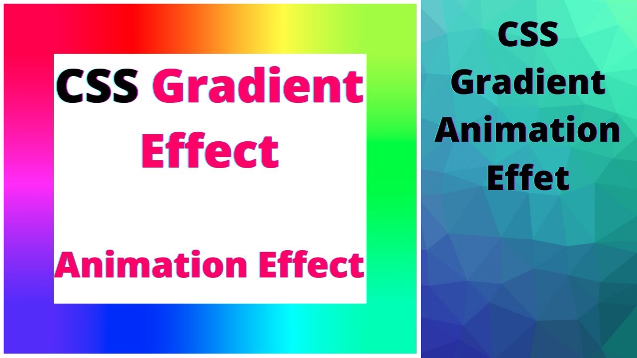 🔴 Css Gradient Animation Effect Only Css Youtube 1432