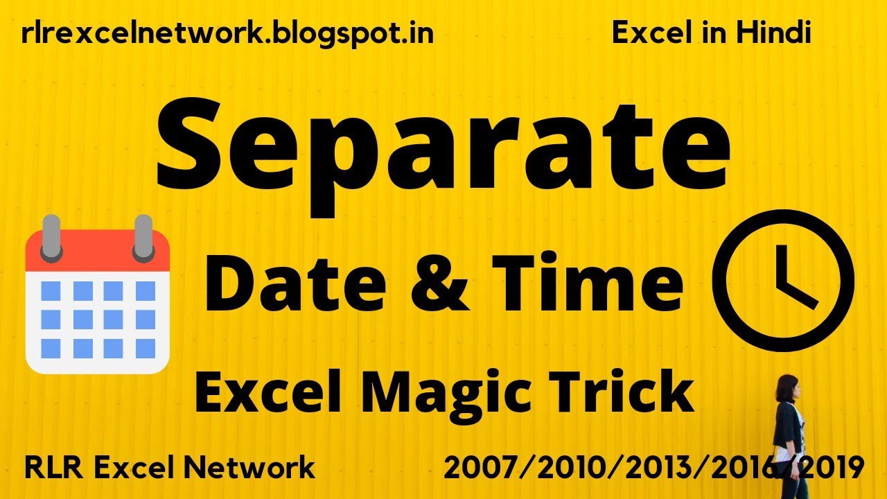 456 Separate Date Time In Excel Hindi YouTube 456 Separate Date Time In Excel Hindi YouTube