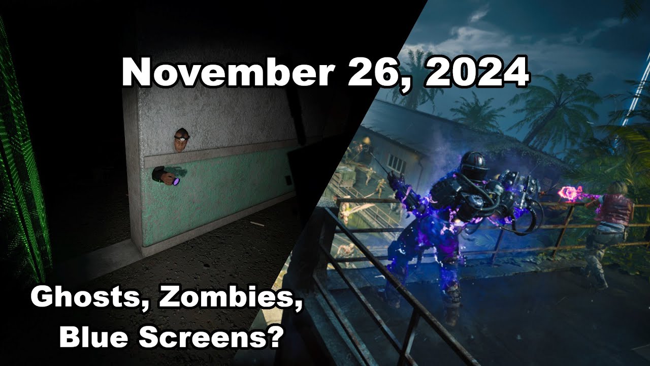 Finding Ghosts, Slaying Zombies, Avoiding Bluescreens | November 26 ...