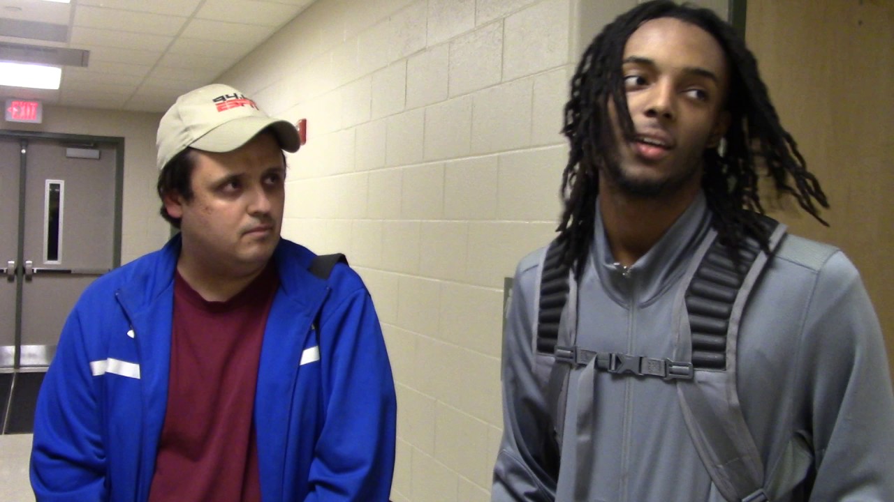 Green Run's Cortez Johnson & Torey Fields after 57-36 win over Salem ...