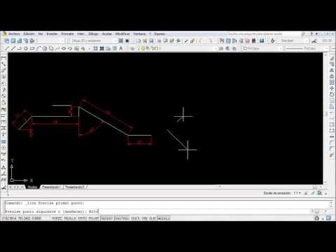 Ejercicio convirtiendo líneas en polilíneas con autocad - YouTube
