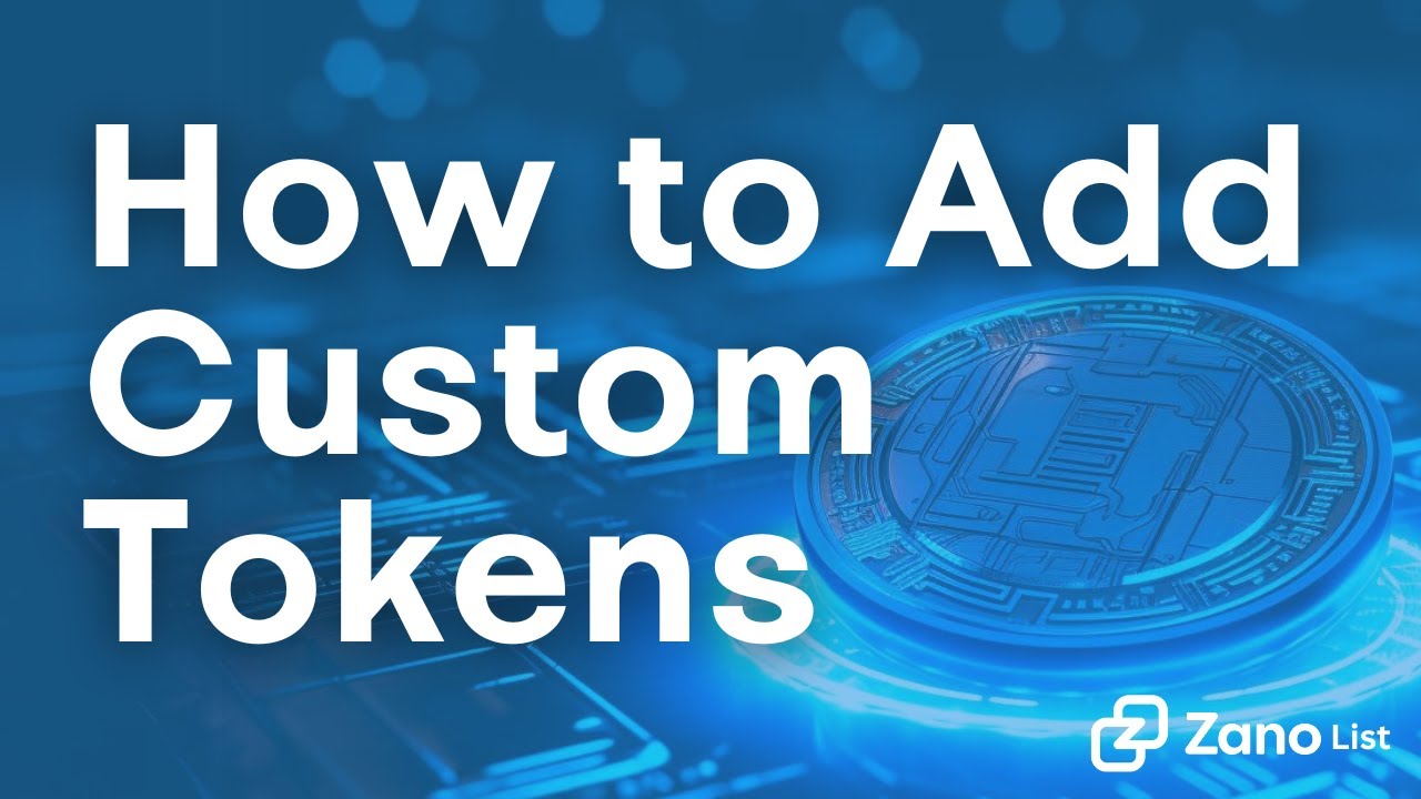 How to Add a Custom Token to Your Zano Desktop Wallet | Step-by-Step ...