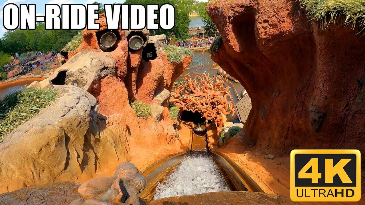 Front Row Splash Mountain On-ride Video (Walt Disney World - The Magic ...