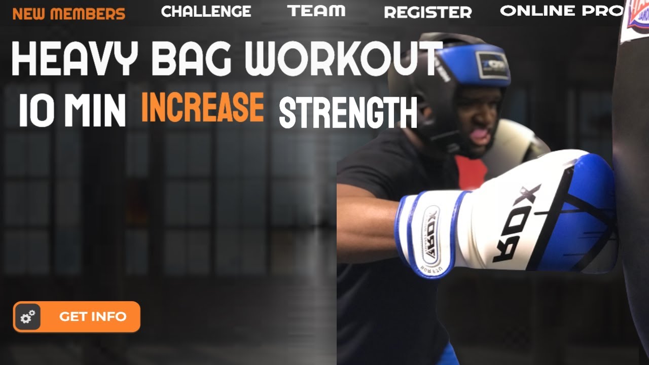 How to strike the heavy bag | 2 drills | heavy bag execution - YouTube