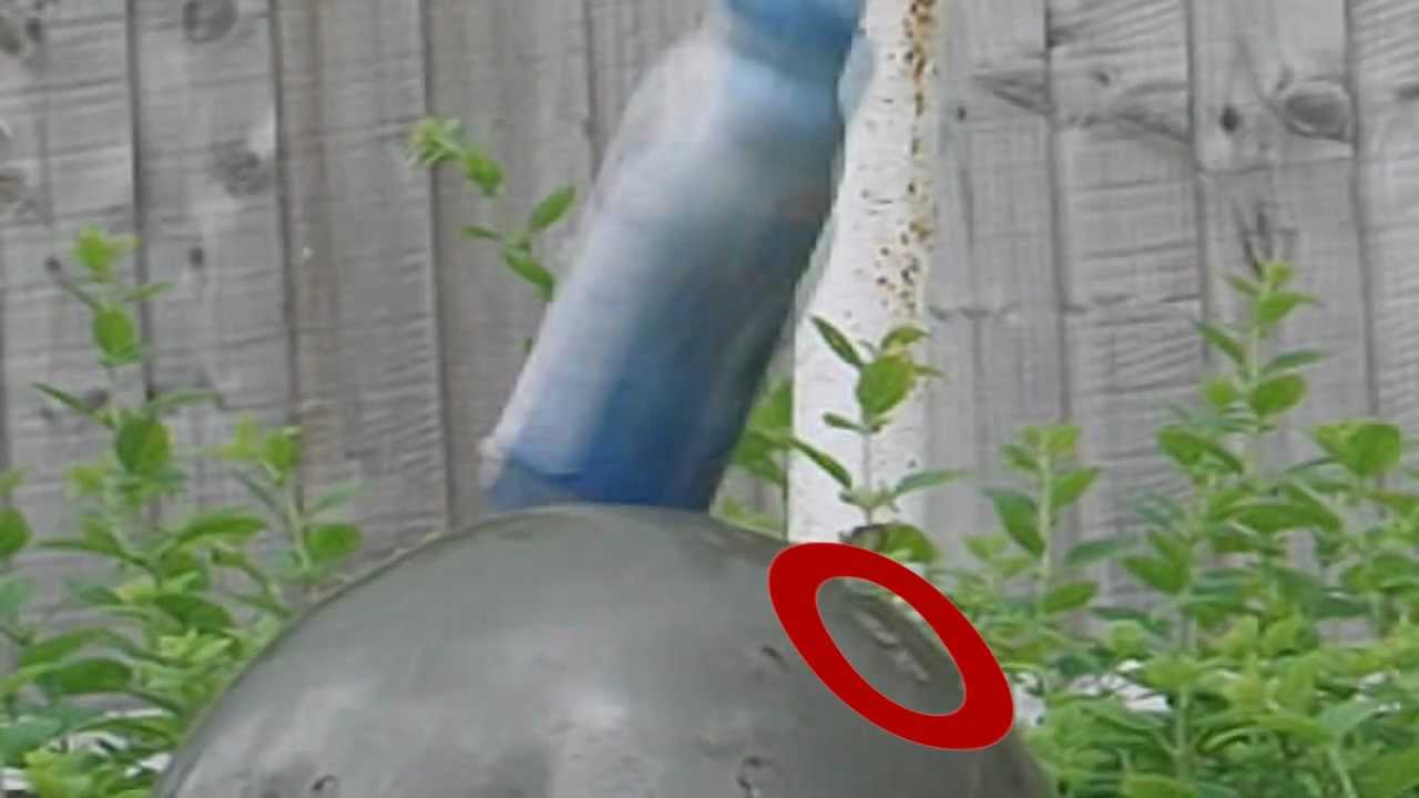 Air rifle ricochet shots - YouTube