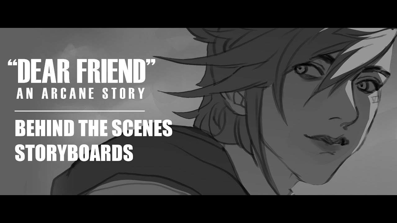 Behind the Scenes Storyboards on "Dear Friend: An Arcane Story ...