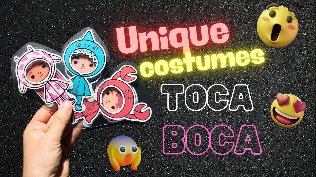 You will be shocked😱 Toca Boca Unique Costumes / Toca Boca World - YouTube
