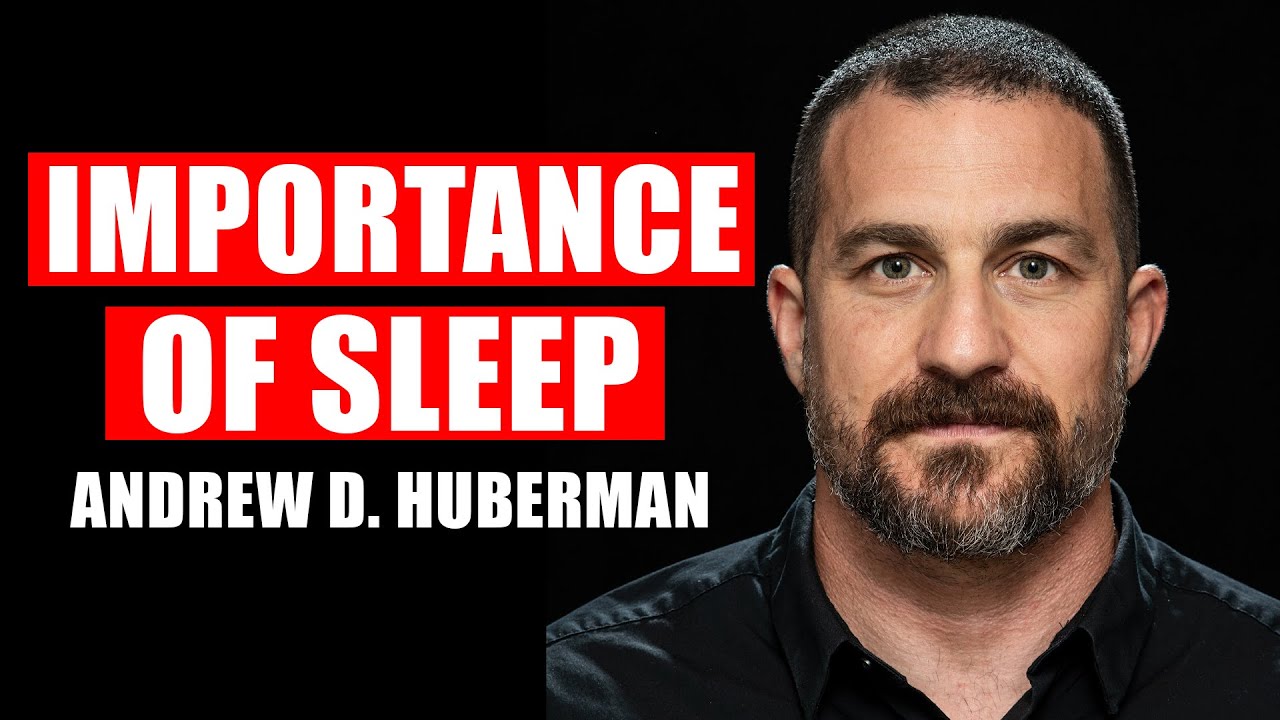 "Importance of Sleep" - Andrew Huberman @hubermanlab Dr. Gina Poe - YouTube
