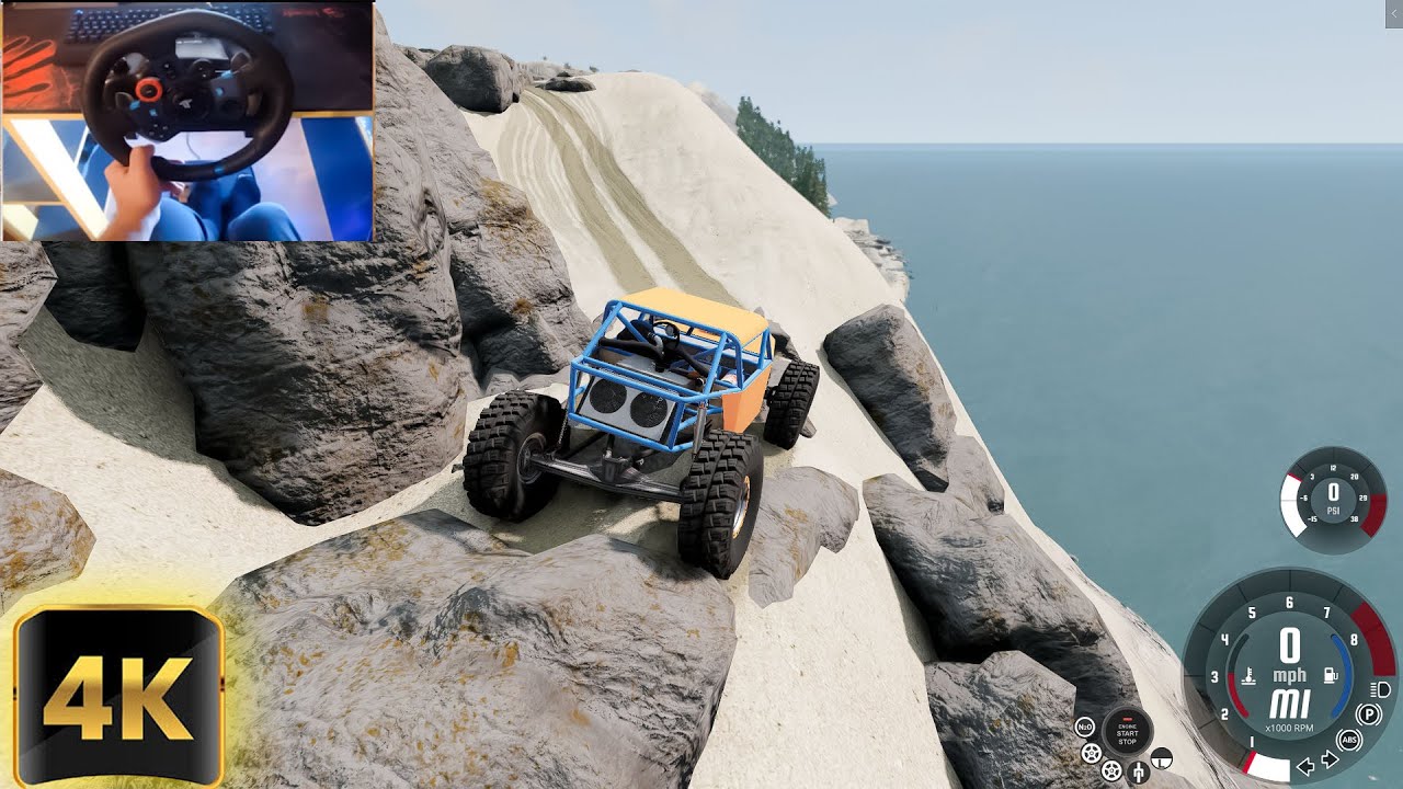 Offroad Paradise İsland - Realistic Offroad | BeamNG.drive | Logitech g29 gameplay - YouTube