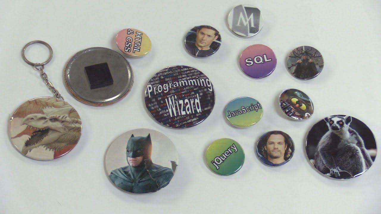 Makerspace Monday: Button Maker - YouTube