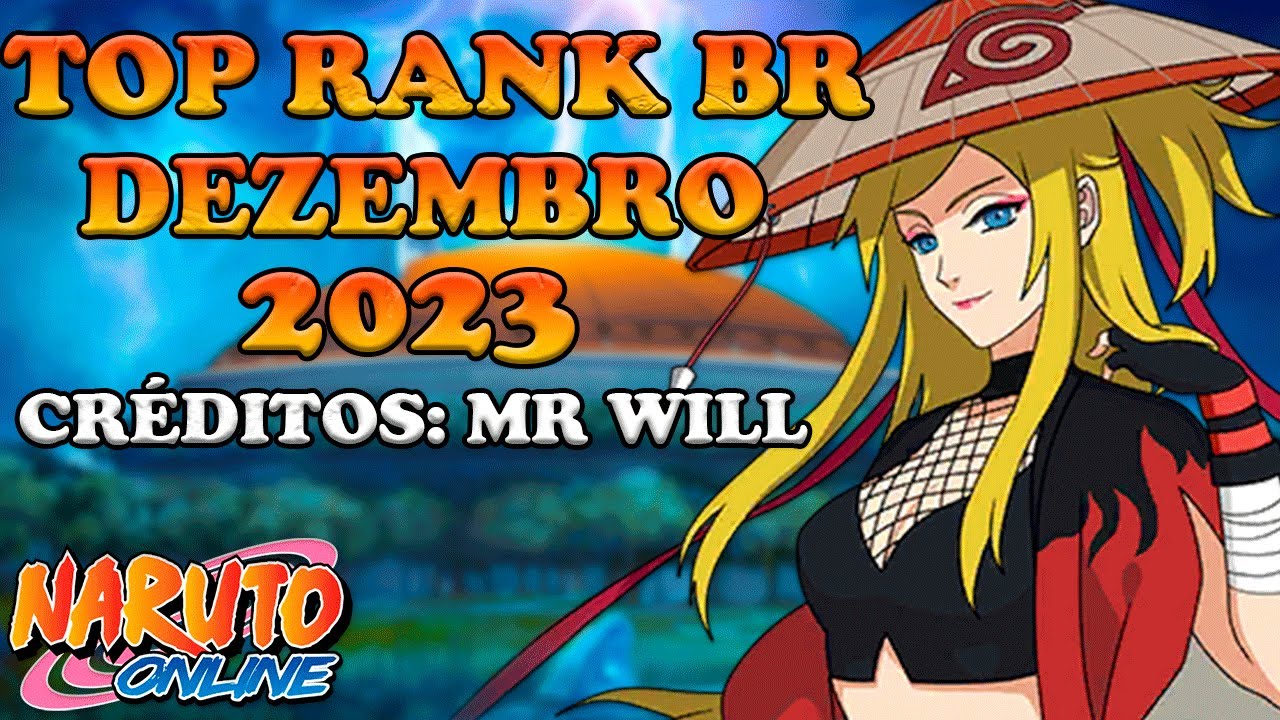 REACT: TOP RANK BR | RETROSPECTIVA MR WILL - NARUTO ONLINE - YouTube