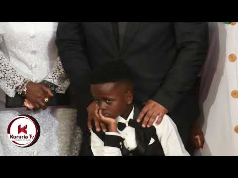 Betty Bayo son Emotional during memorial service 