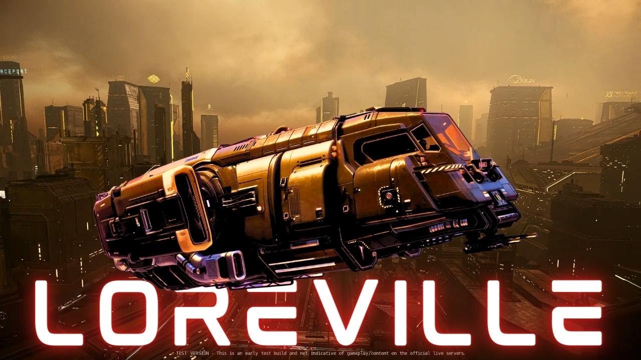 Loreville 2.0 Flight Tour - Star Citizen Locations - YouTube