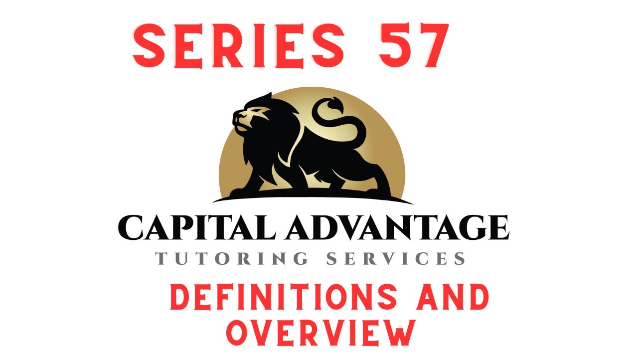 Series 57 Definitions And Overview series57 finra YouTube Series 57 Definitions And Overview series57 finra YouTube