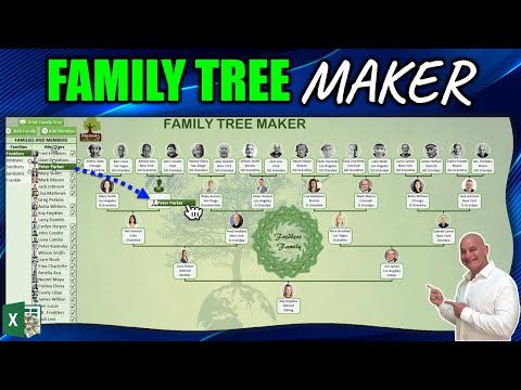 Family Tree Maker In Excel | Visualize Your Entire Family Structure Perfectly