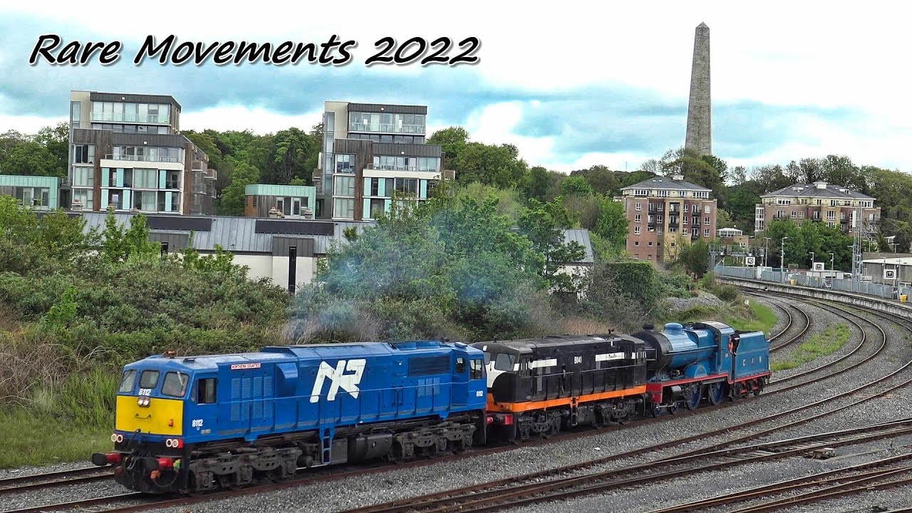 Rare Movements on Irish Rail 2022 - YouTube