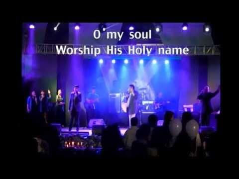 Main band of CCF Baguio performing during CCF Baguio's 7th year ...