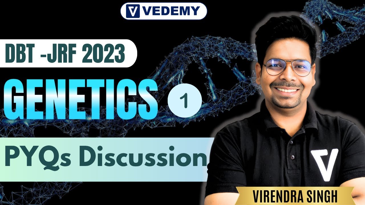 DBT JRF PYQs Solution | Genetics | Part 1 | Tips & Tricks | By Virendra ...